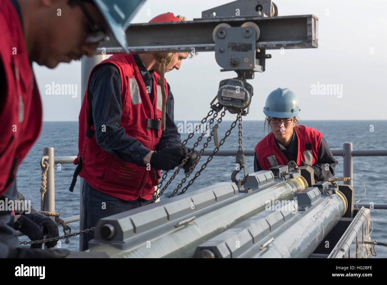 Mk 49 ram launchers hi-res stock photography and images - Alamy