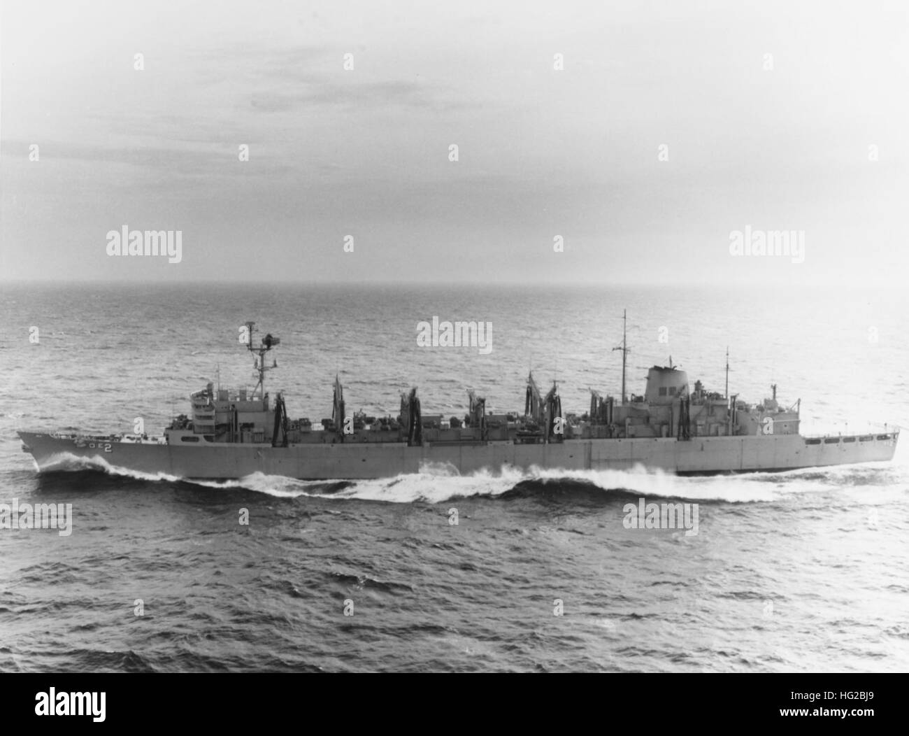 USS Camden (AOE-2) underway on 15 February 1967 Stock Photo - Alamy