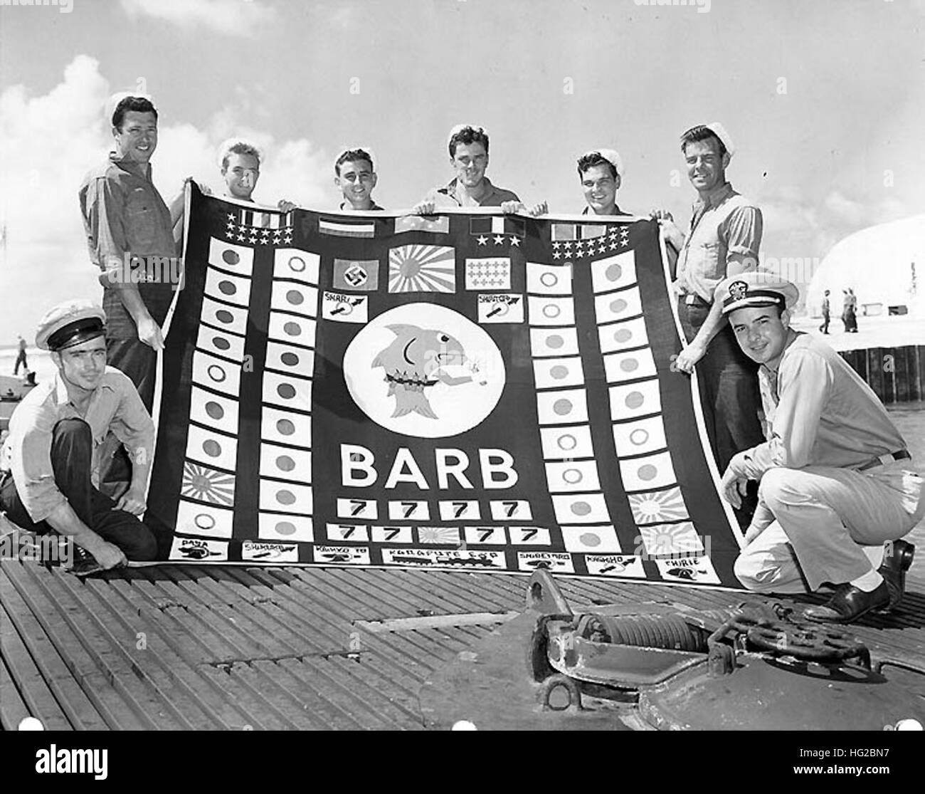 Uss barb hi-res stock photography and images - Alamy