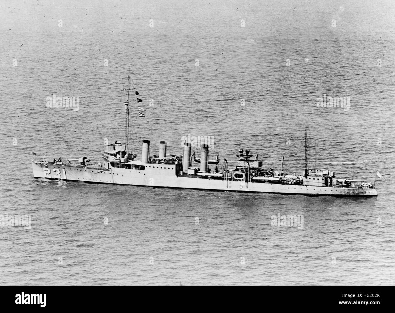 USS Hatfield (DD-231) circa in the 1930s Stock Photo - Alamy