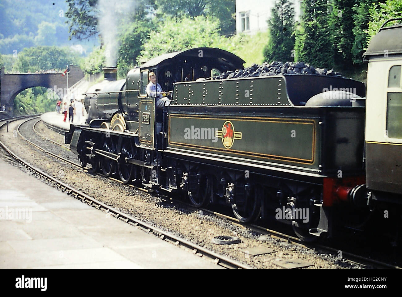 BR built 7822 Foxcote Manor Stock Photo - Alamy