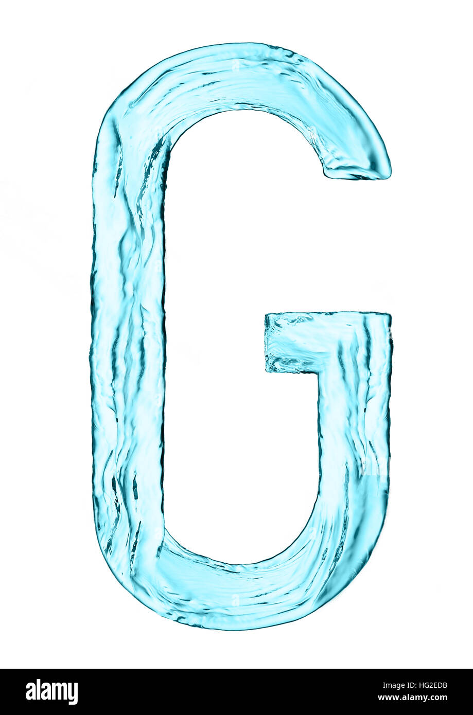 Vector water letter hi-res stock photography and images - Alamy