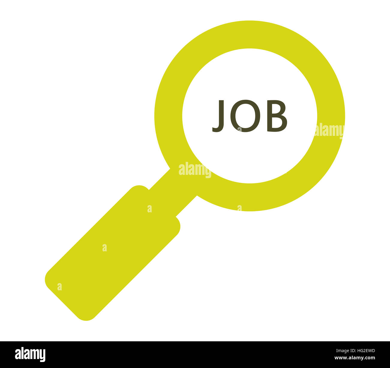 Icon look for work Stock Photo - Alamy