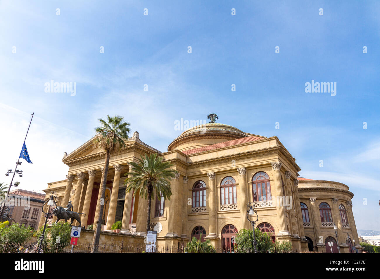 The Teatro Massimo Vittorio Emanuele is an opera house located on the ...