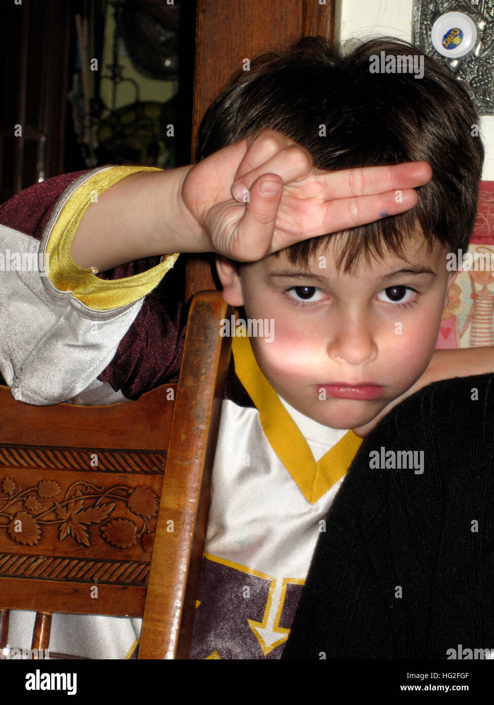 Two finger salute hi-res stock photography and images - Alamy