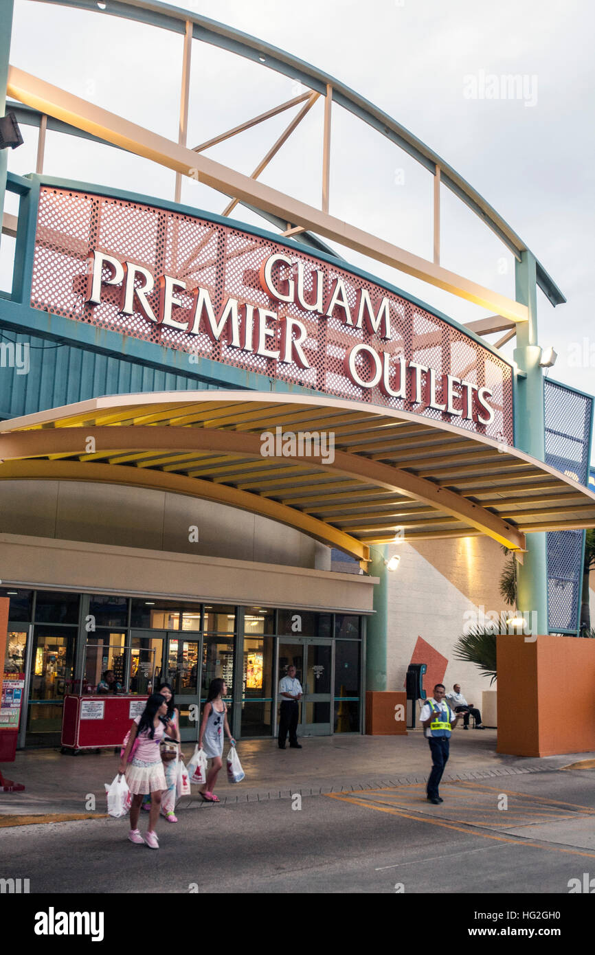 Premier Outlets Mall Guam Stock Photo - Alamy