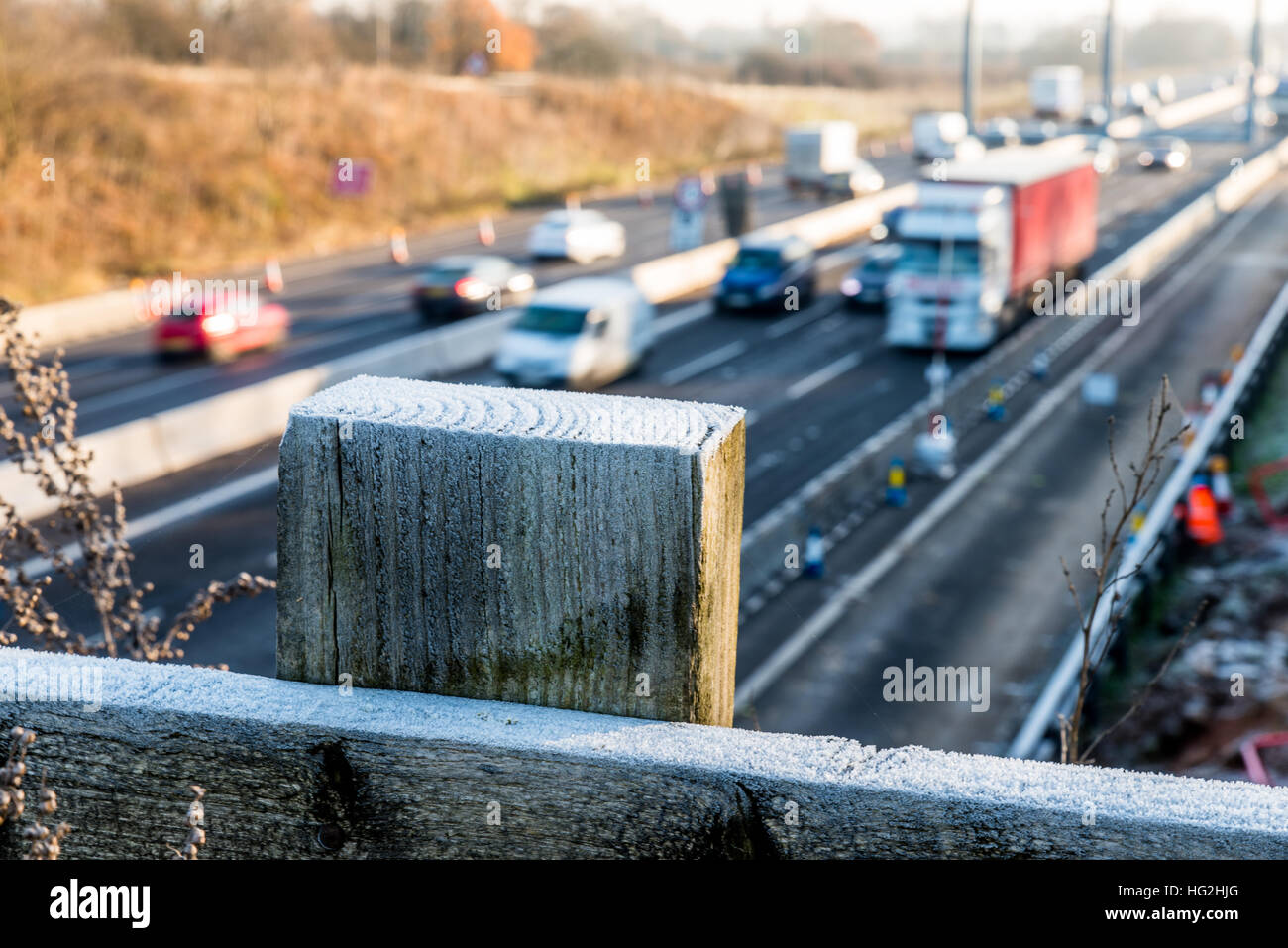 Frozen motorway hi-res stock photography and images - Alamy