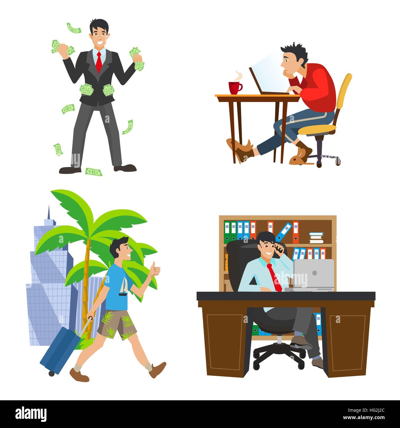 Unemployed manager Cut Out Stock Images & Pictures - Alamy