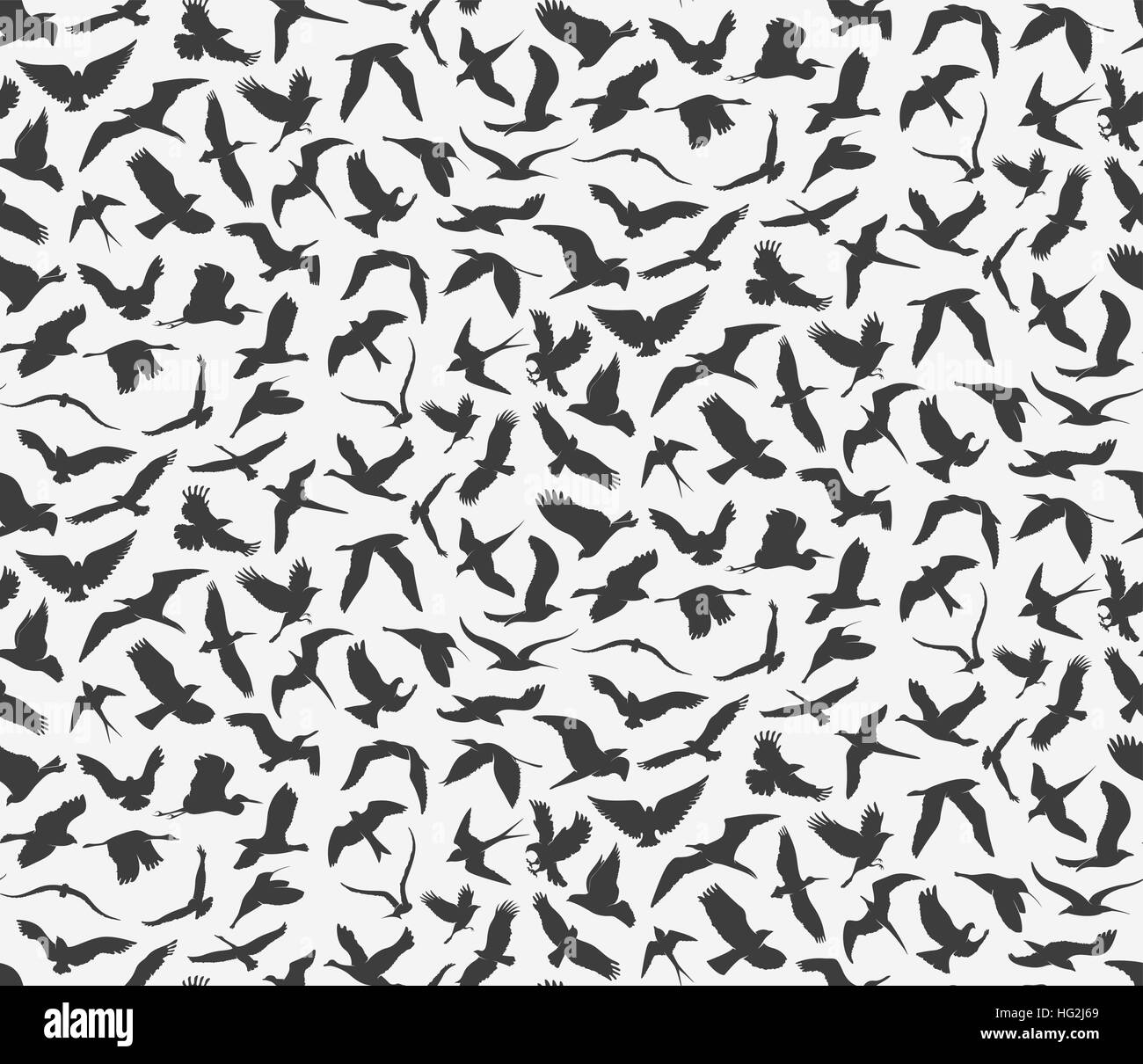 White doves seamless pattern Stock Vector Images - Alamy
