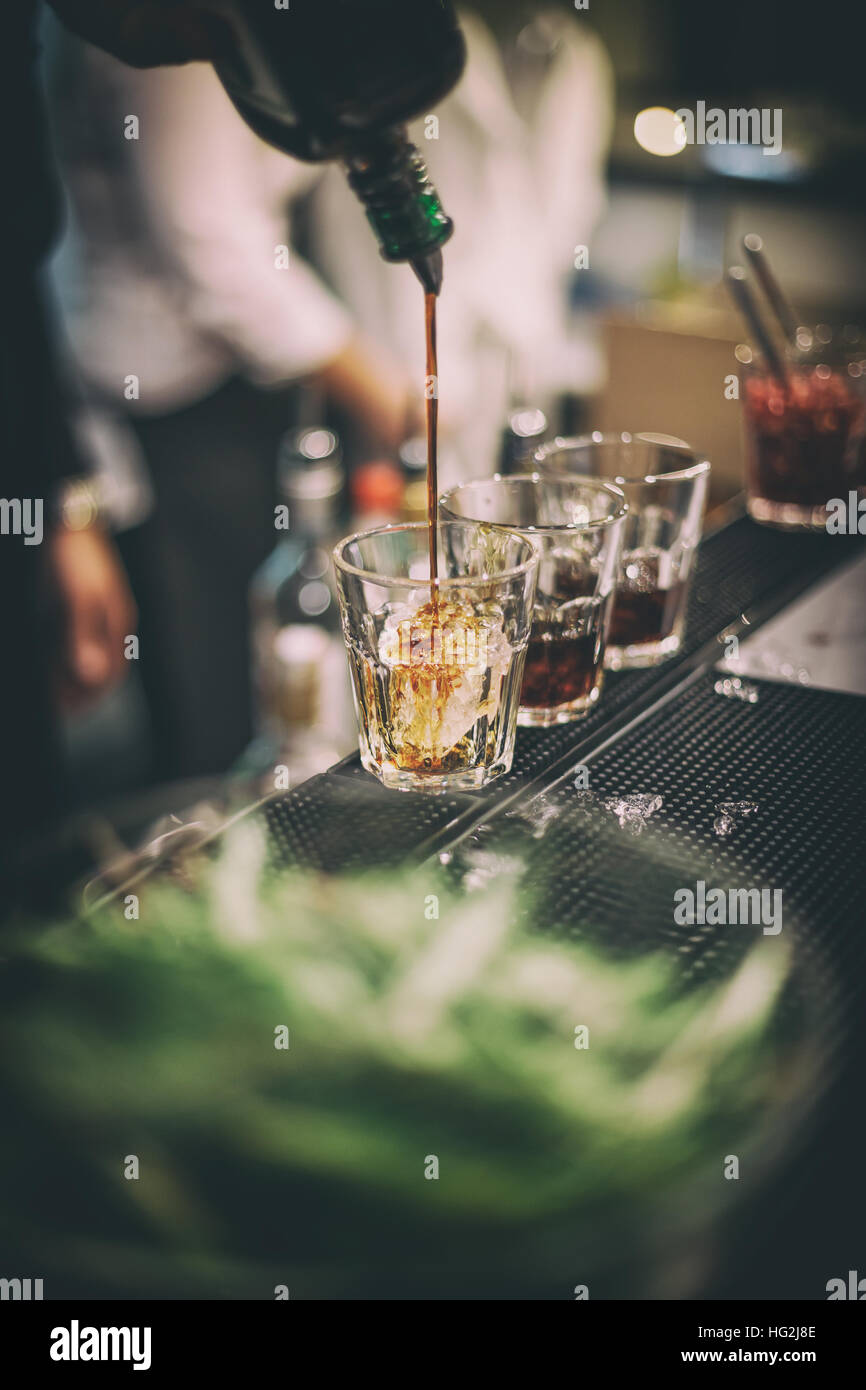Juice bar counter hi-res stock photography and images - Alamy