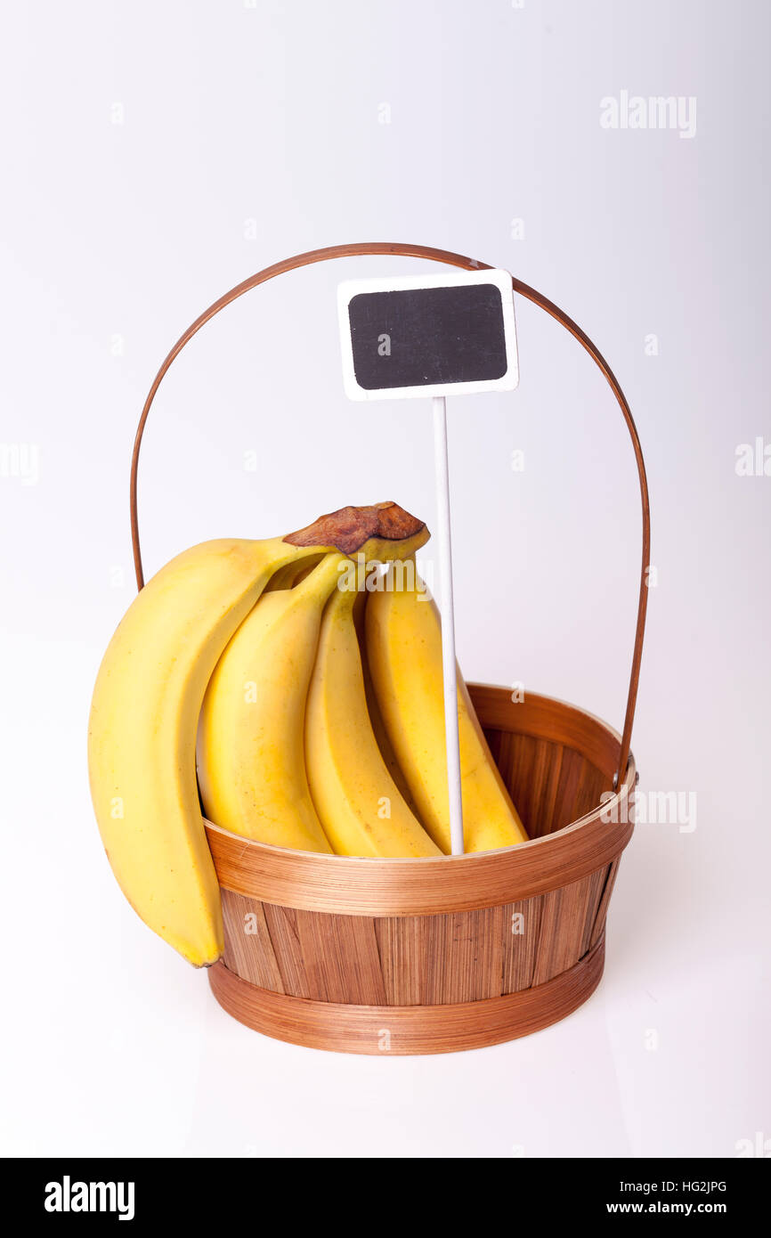 Bananas fresh fruit on the table advertising Stock Photo - Alamy