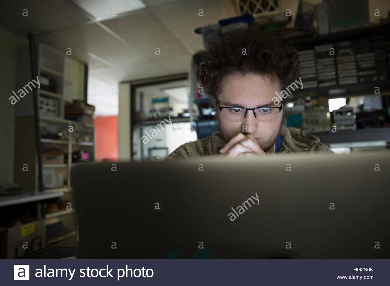 Serious programmer hi-res stock photography and images - Alamy