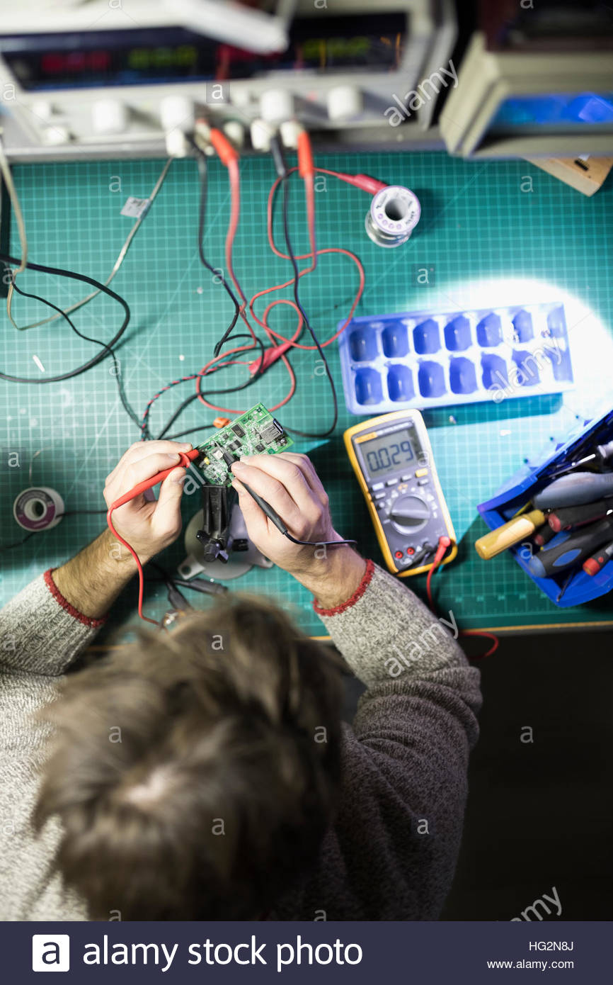 Soldering workbench hi-res stock photography and images - Alamy