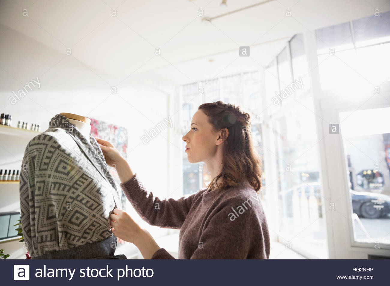 Clothing shop display woman hi-res stock photography and images - Alamy