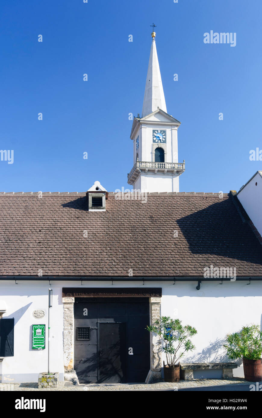 Purbach am Neusiedler See: Church of St. Nicholas, , Burgenland ...