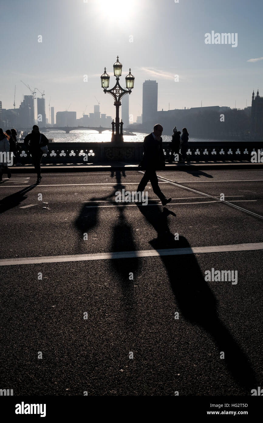 Westminster Bridge Shadow