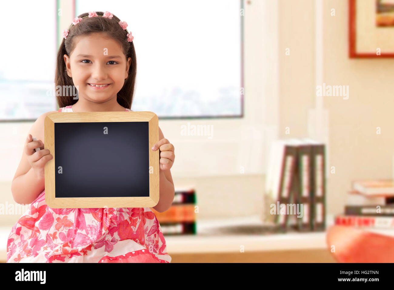 Girl child slate hi-res stock photography and images - Alamy