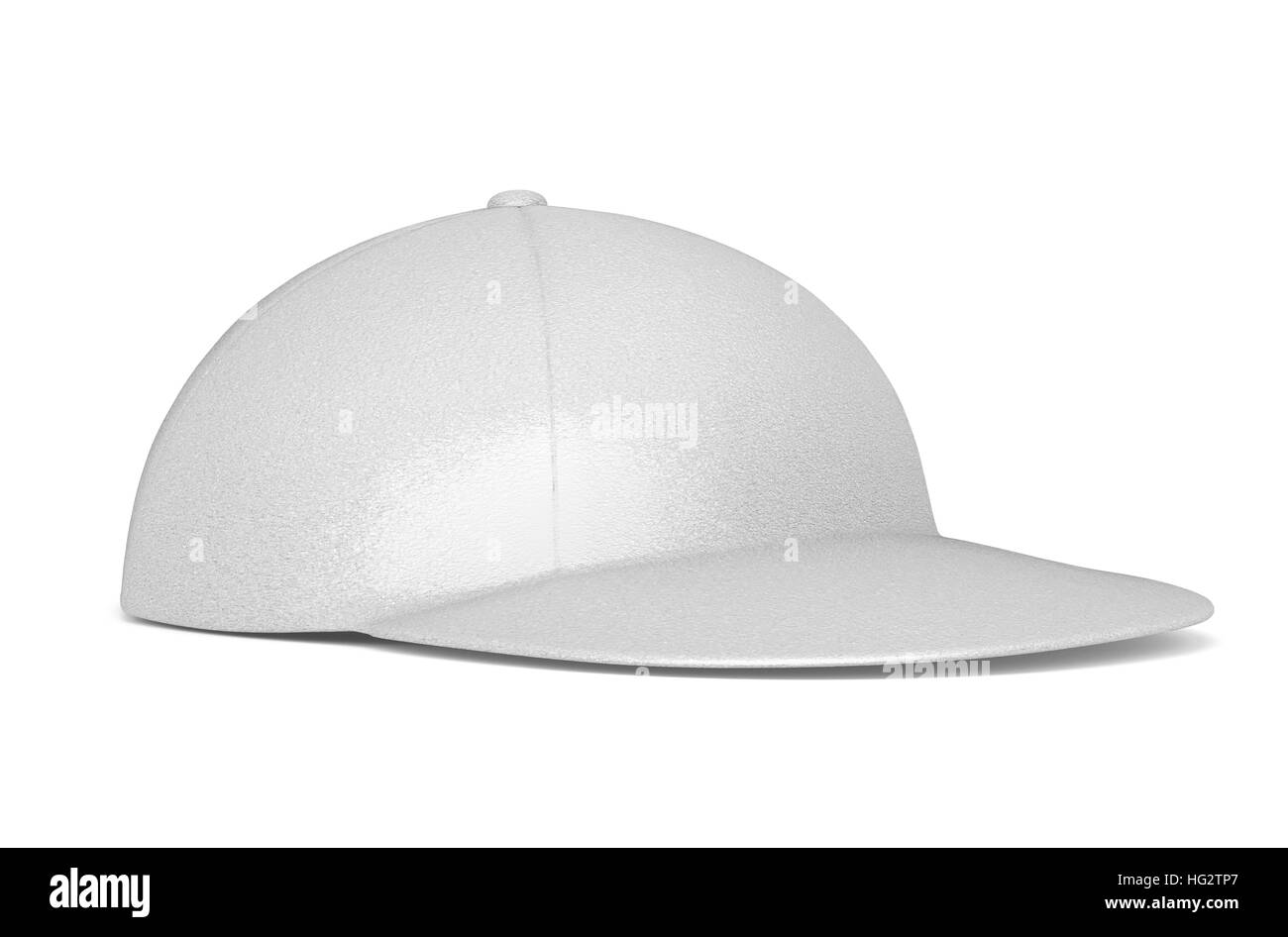 White Baseball Hat Stock Photo - Alamy
