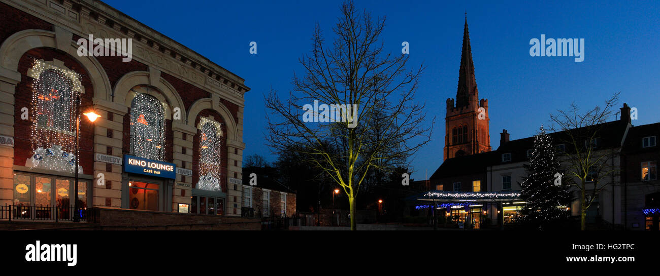 St Peter and St Pauls parish church, Market Place, Kettering town ...