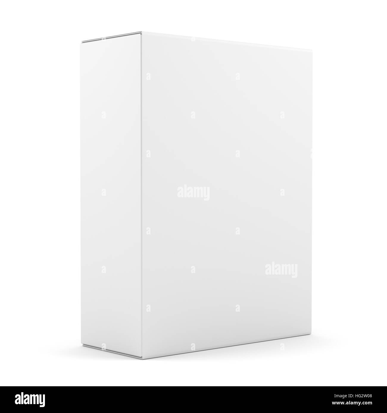 Blank white rectangular business Black and White Stock Photos & Images ...