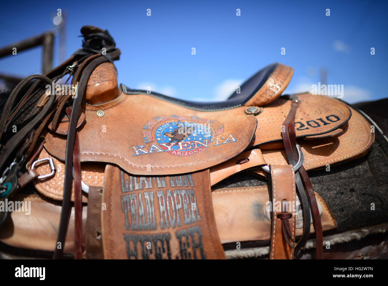 Rodeo competition during Navajo Nation Fair, a world-renowned event ...