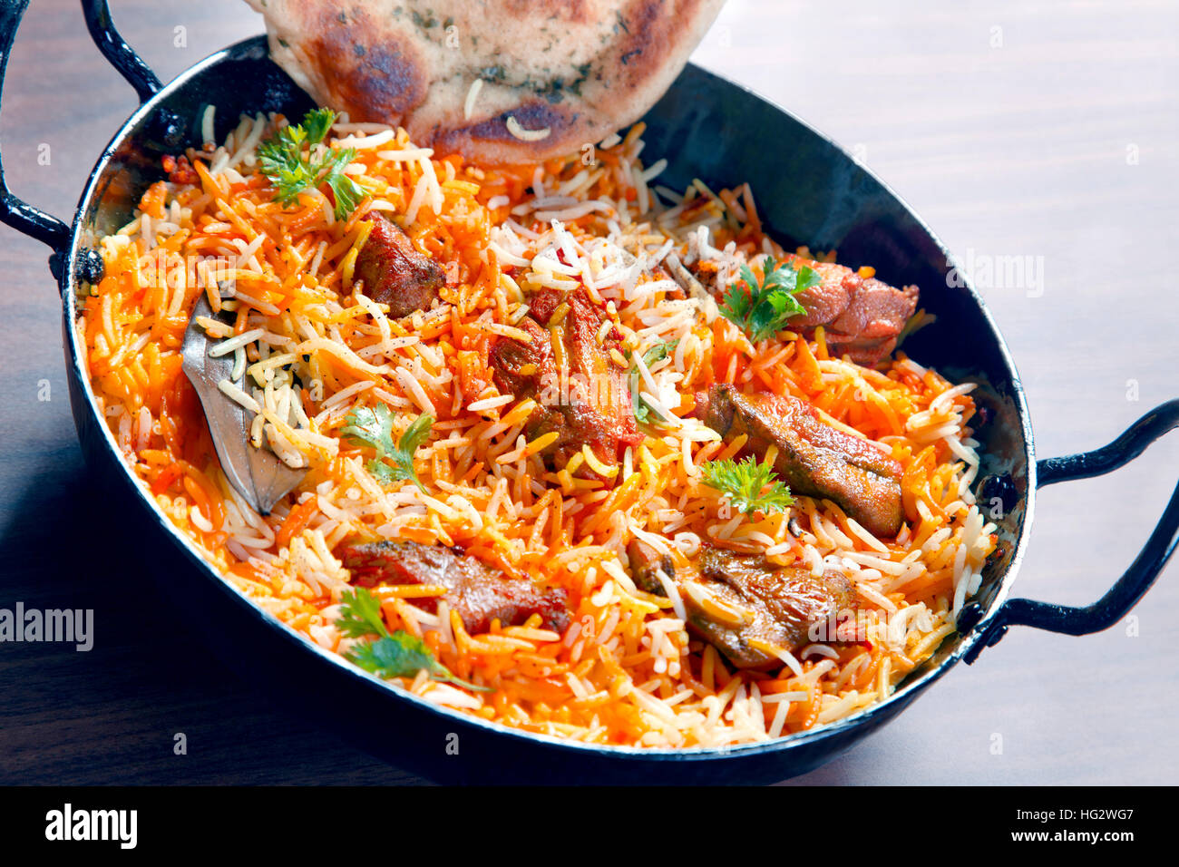 Mutton Biryani , Indian food Stock Photo - Alamy