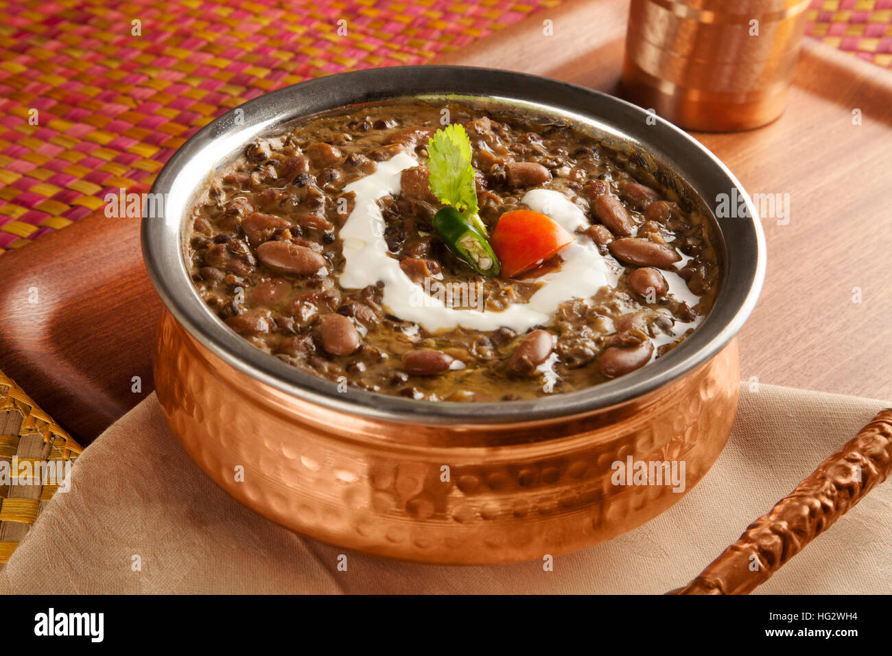 Dal Makhani , indian food Stock Photo - Alamy