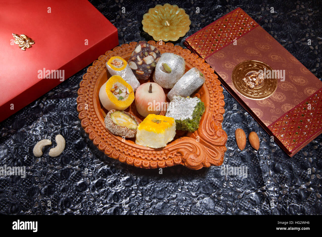Barfi , indian sweets Stock Photo - Alamy