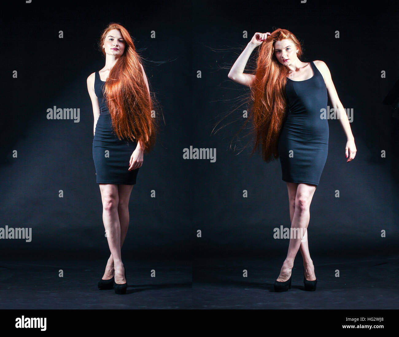 Ginger girl hi-res stock photography and images - Alamy