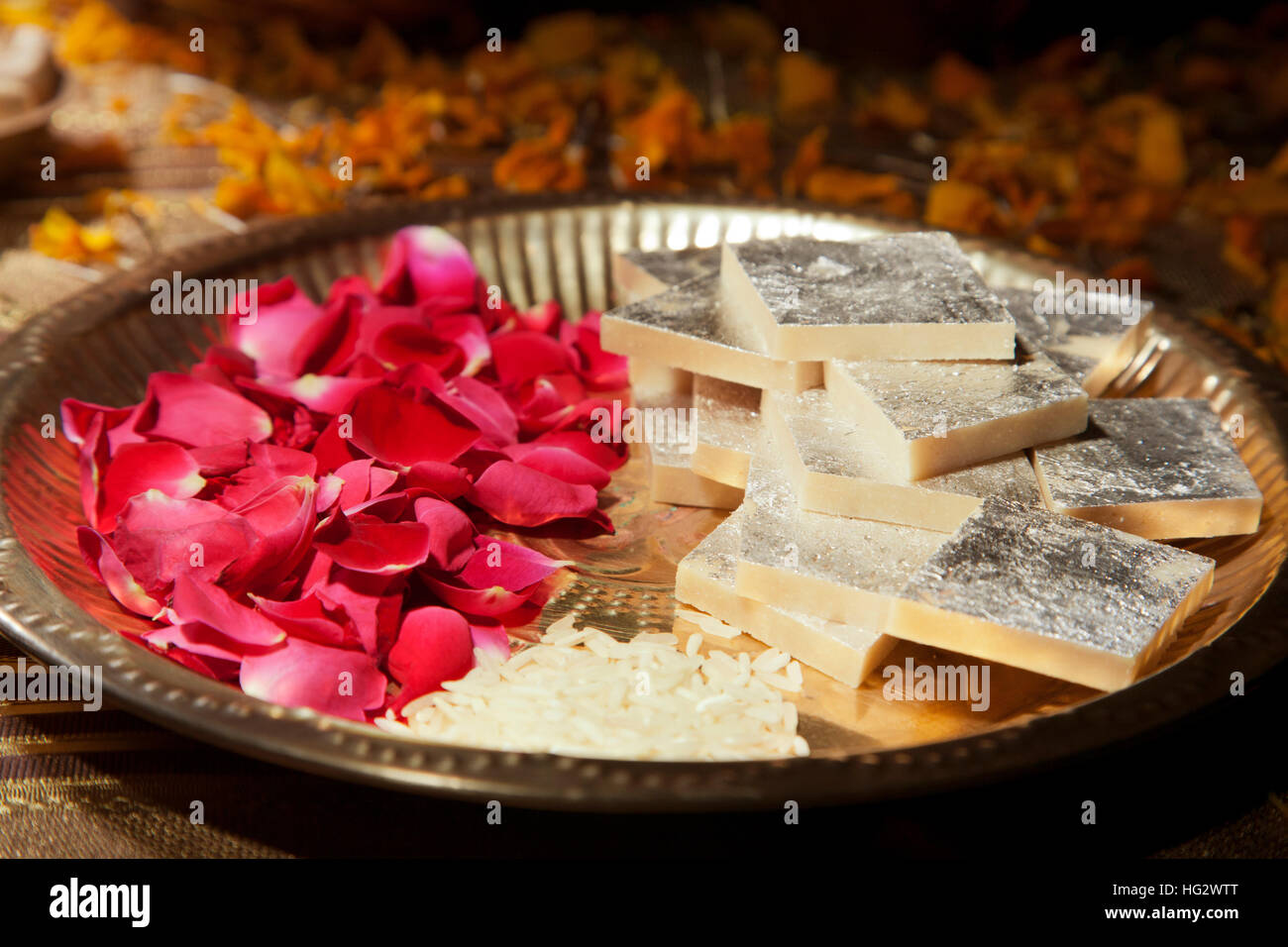 Indian sweet items hi-res stock photography and images - Alamy