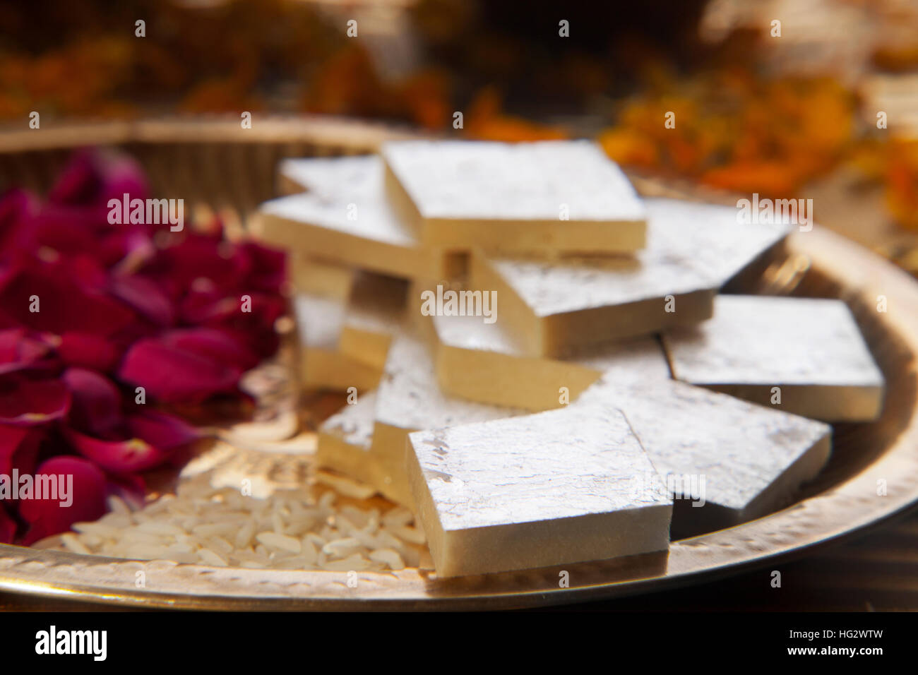 Sweet barfi hi-res stock photography and images - Alamy