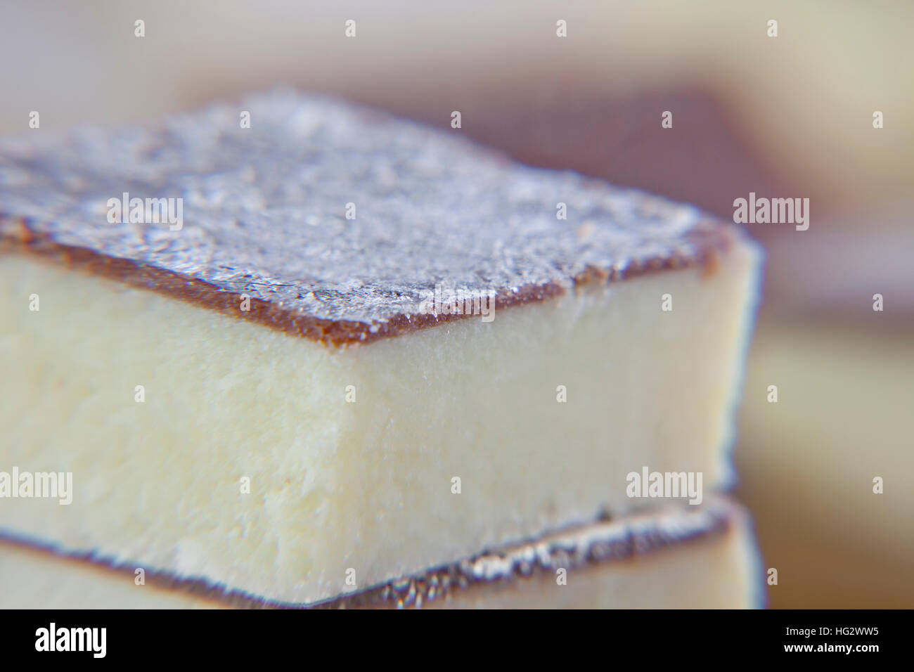chocolate barfi , indian sweets Stock Photo - Alamy
