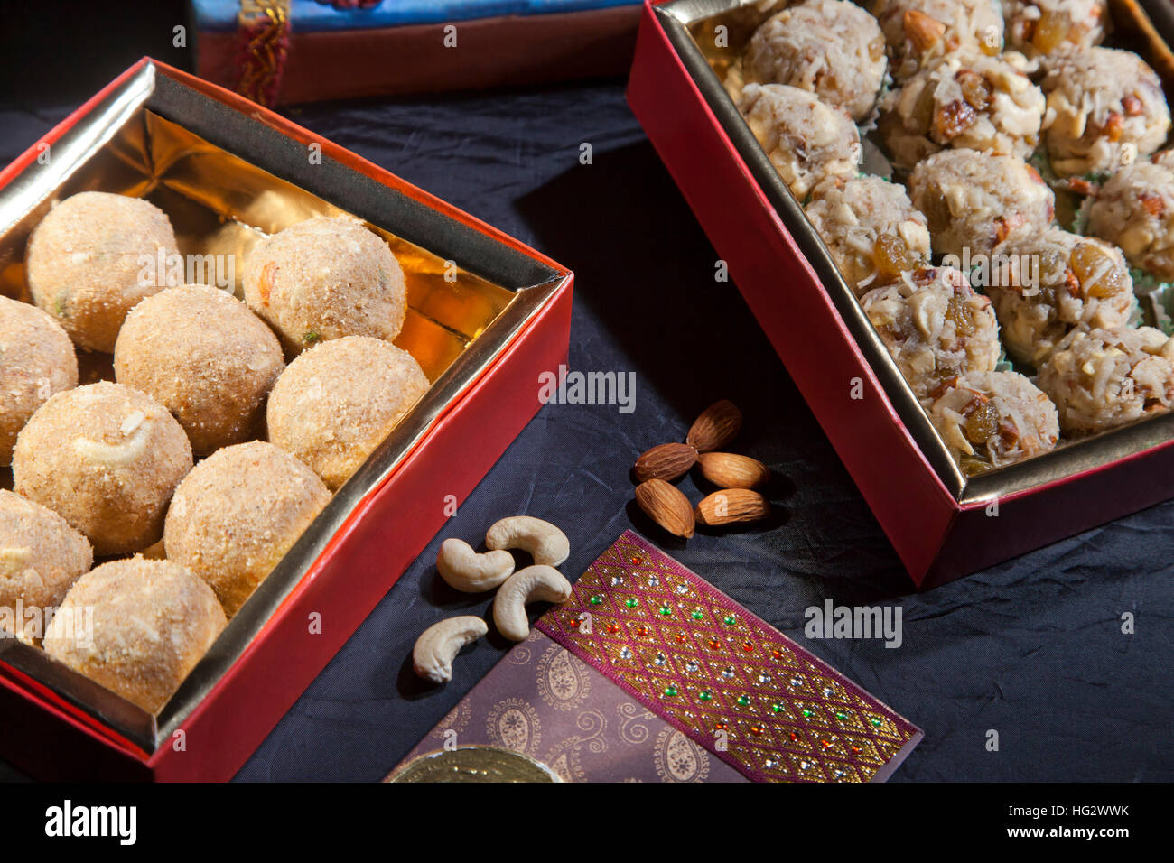 Sculpture of Ganesha with sweets , indian sweet Stock Photo - Alamy