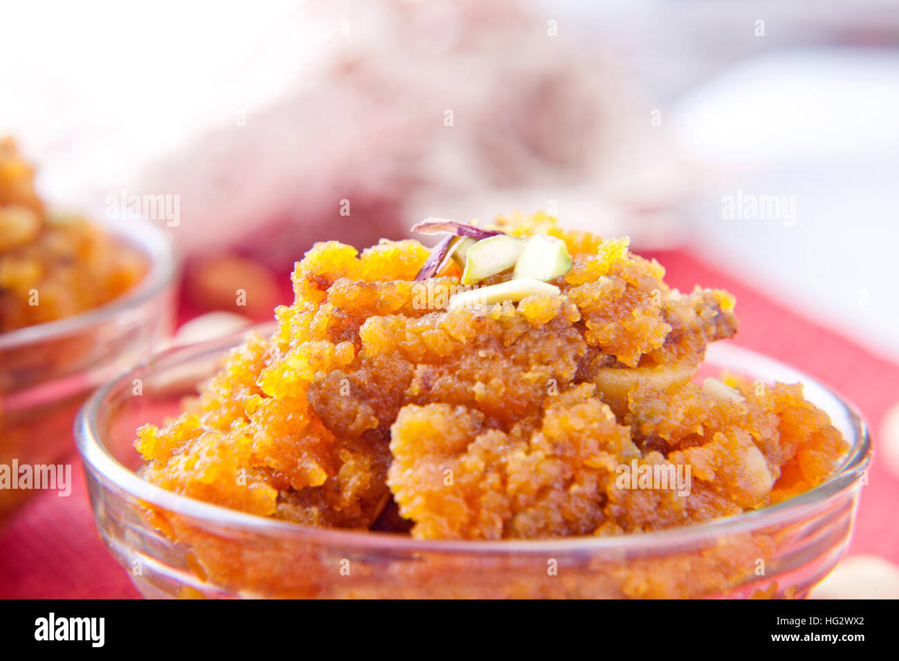 Moong Dal Halwa – An Indian sweet dish Stock Photo - Alamy