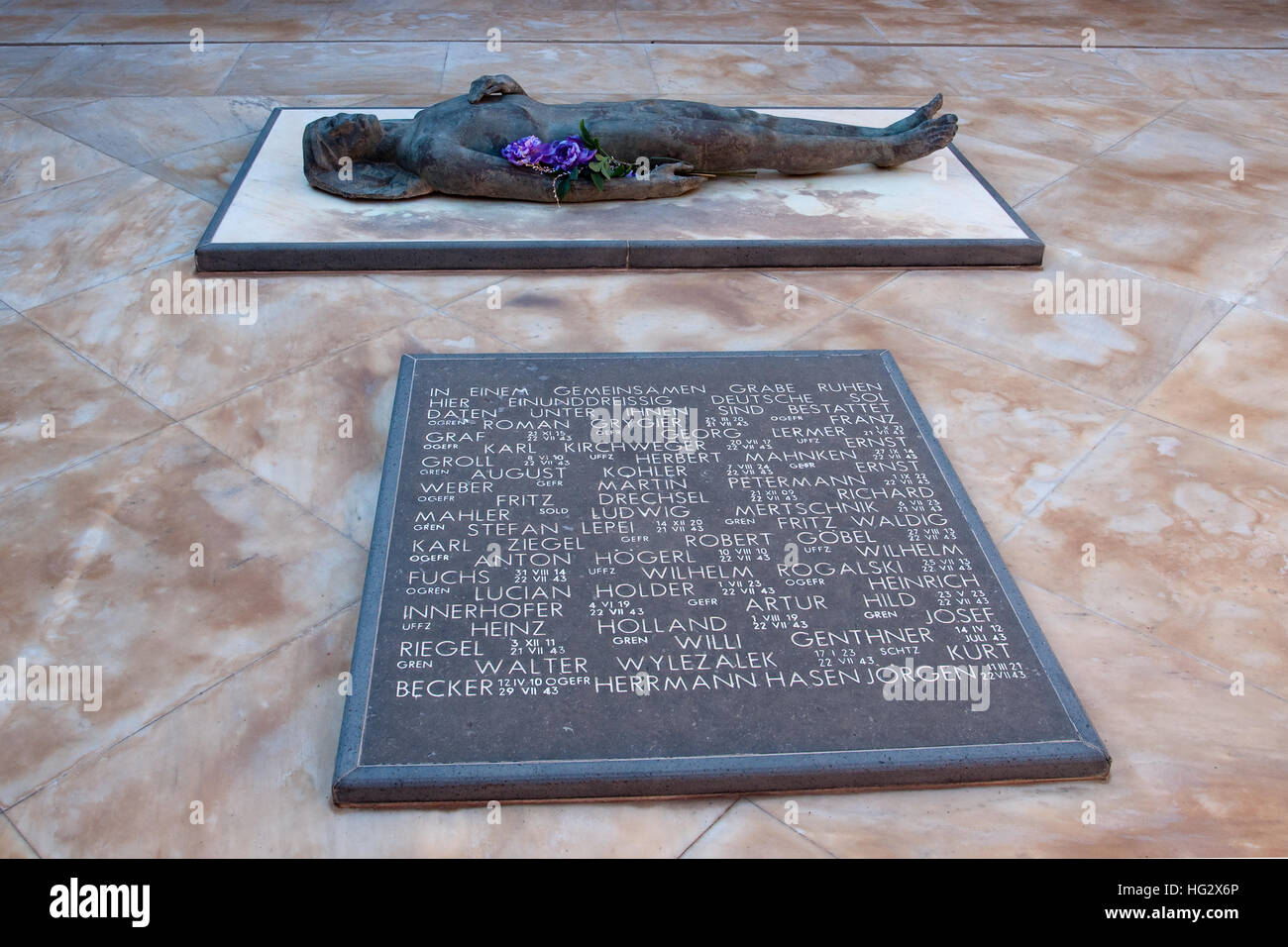 German War Cemetery, Mount St Anastasia, Catania, Sicily Stock Photo ...