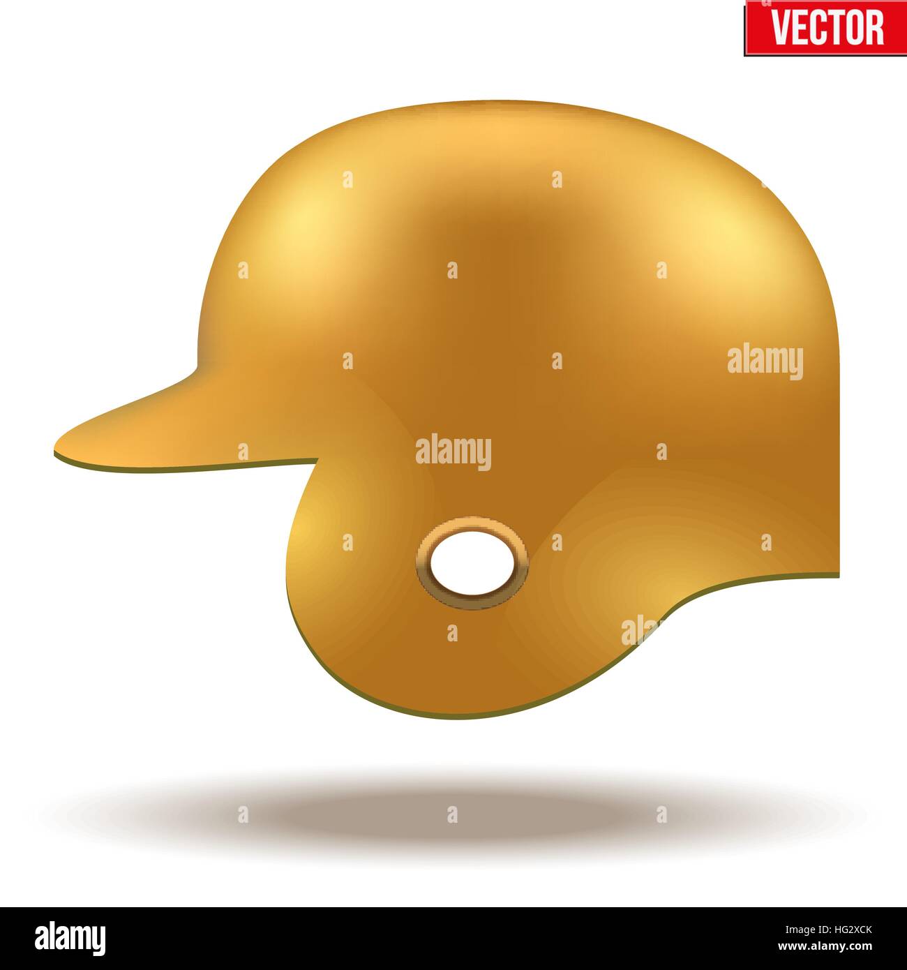 Orange baseball helmet Stock Vector Image & Art - Alamy