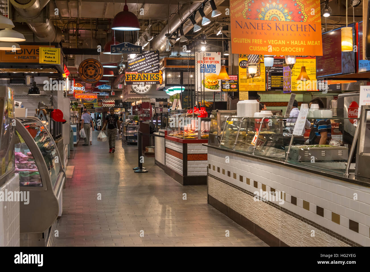 Reading Terminal Market, Philadelphia USA Stock Photo - Alamy