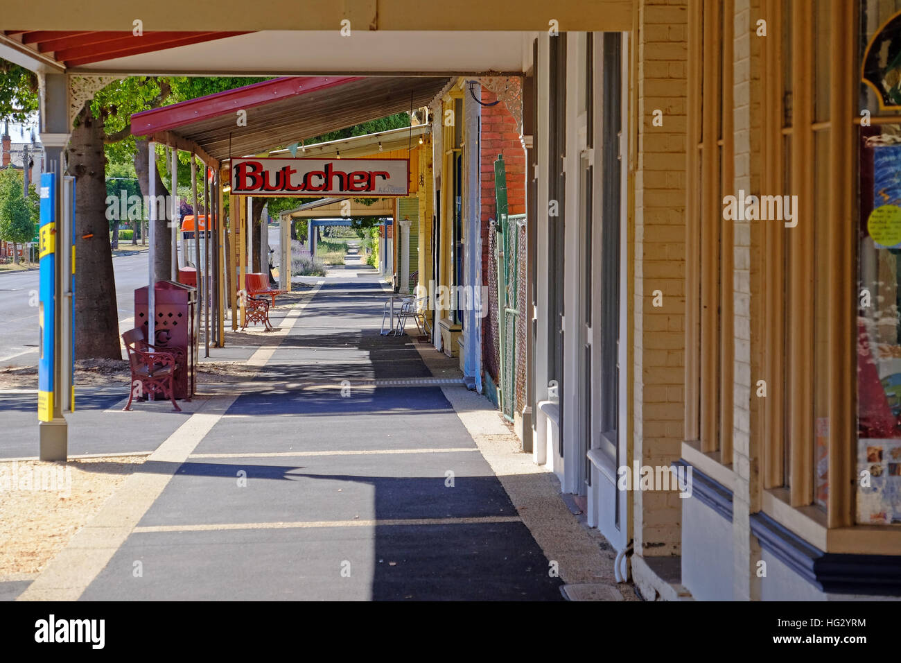 Dunolly in the victoria goldfields hi-res stock photography and images ...