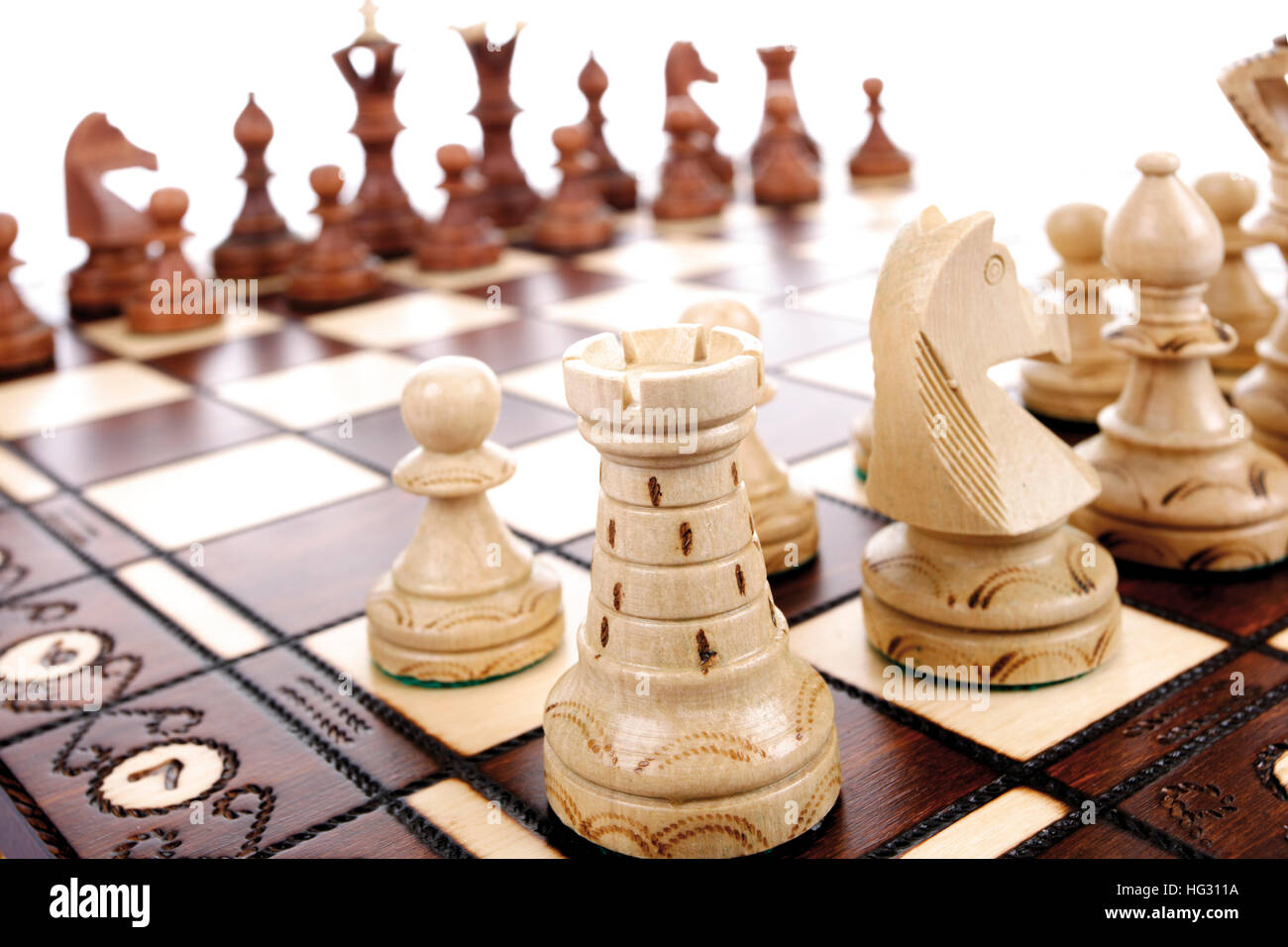 Game of chess Stock Photo - Alamy