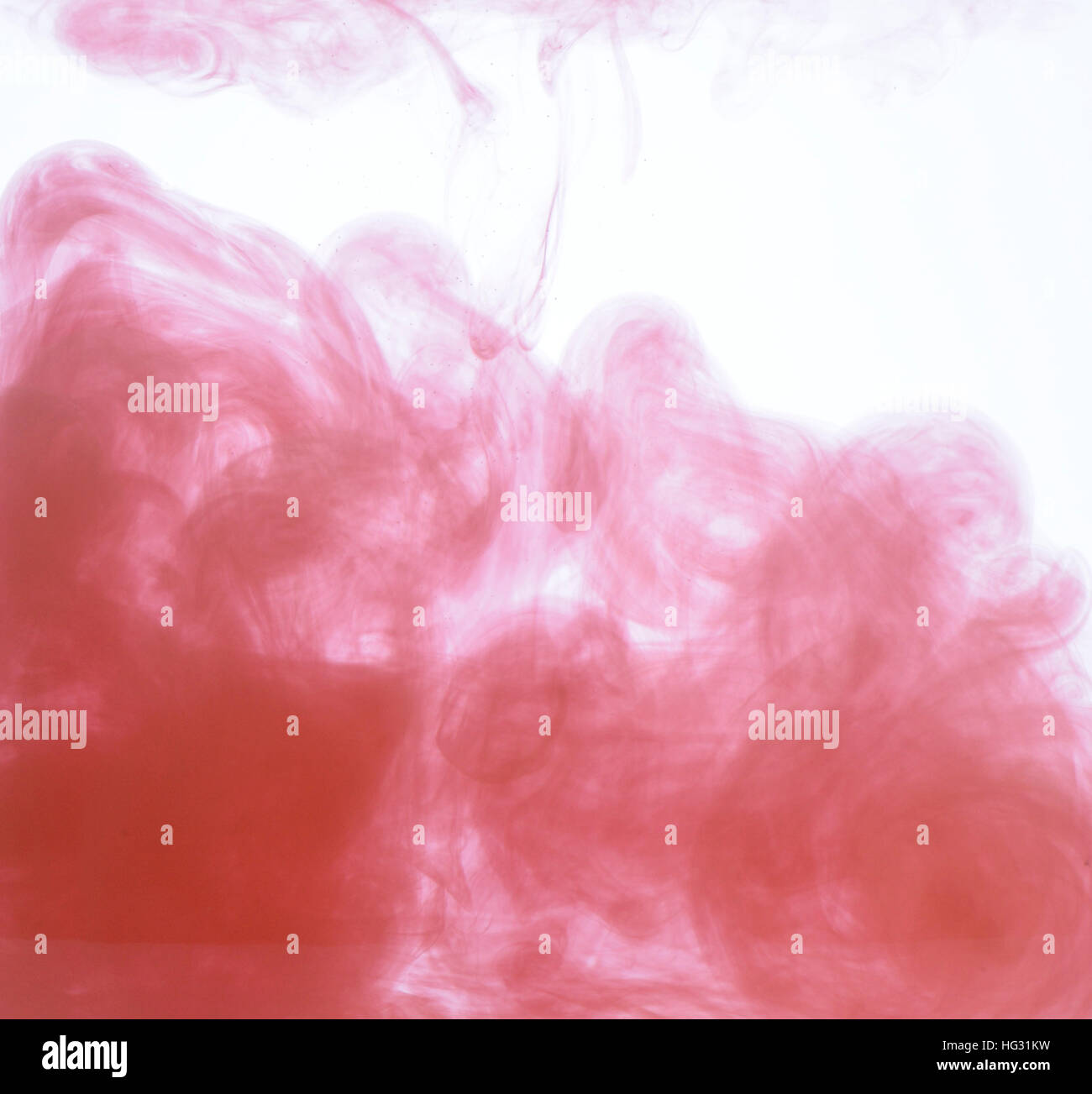 Red ink water dissolve hi-res stock photography and images - Alamy