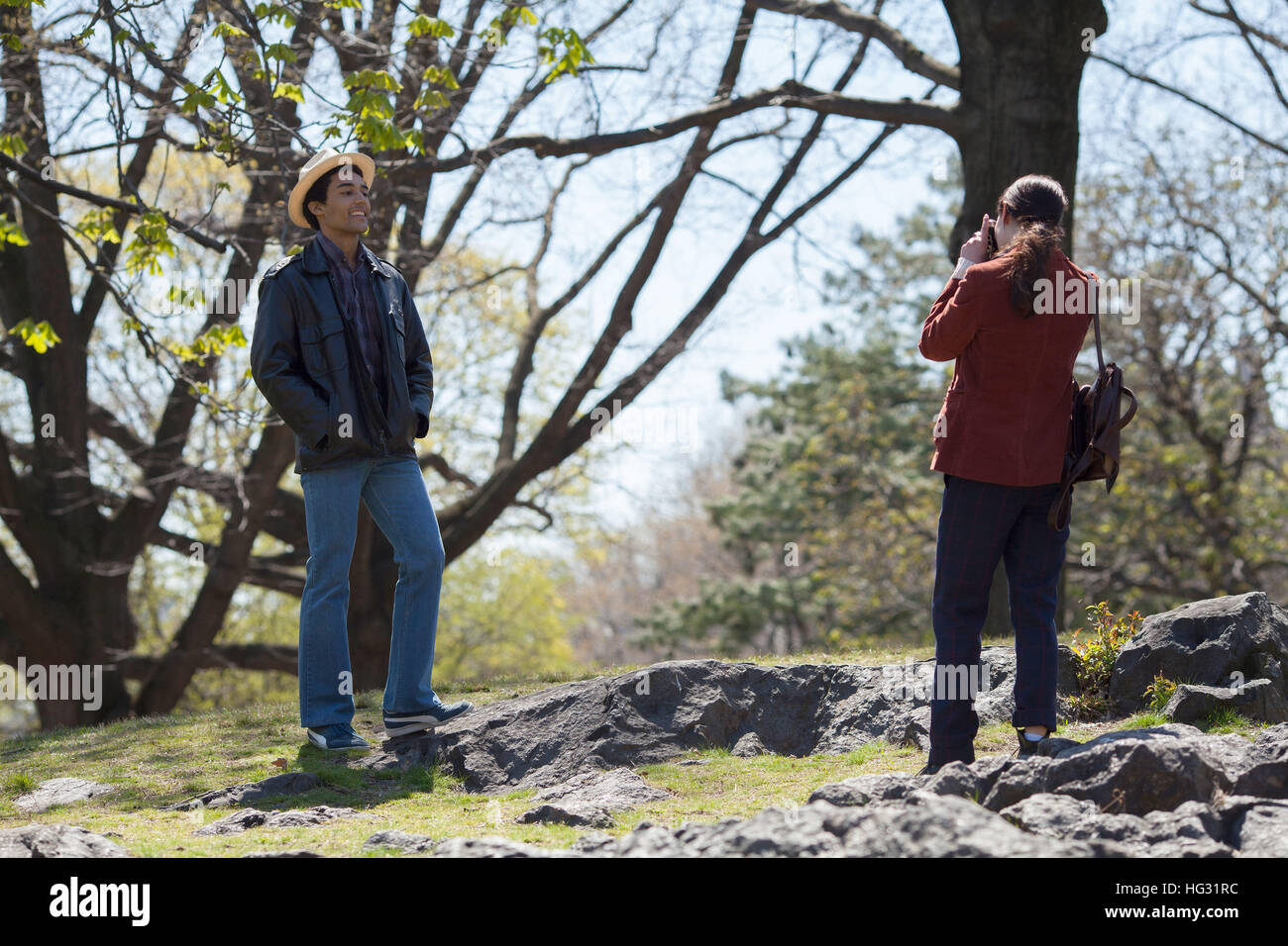BARRY, from left: Devon Terrell, as Barack Obama, Anya Taylor-Joy, 2016 ...