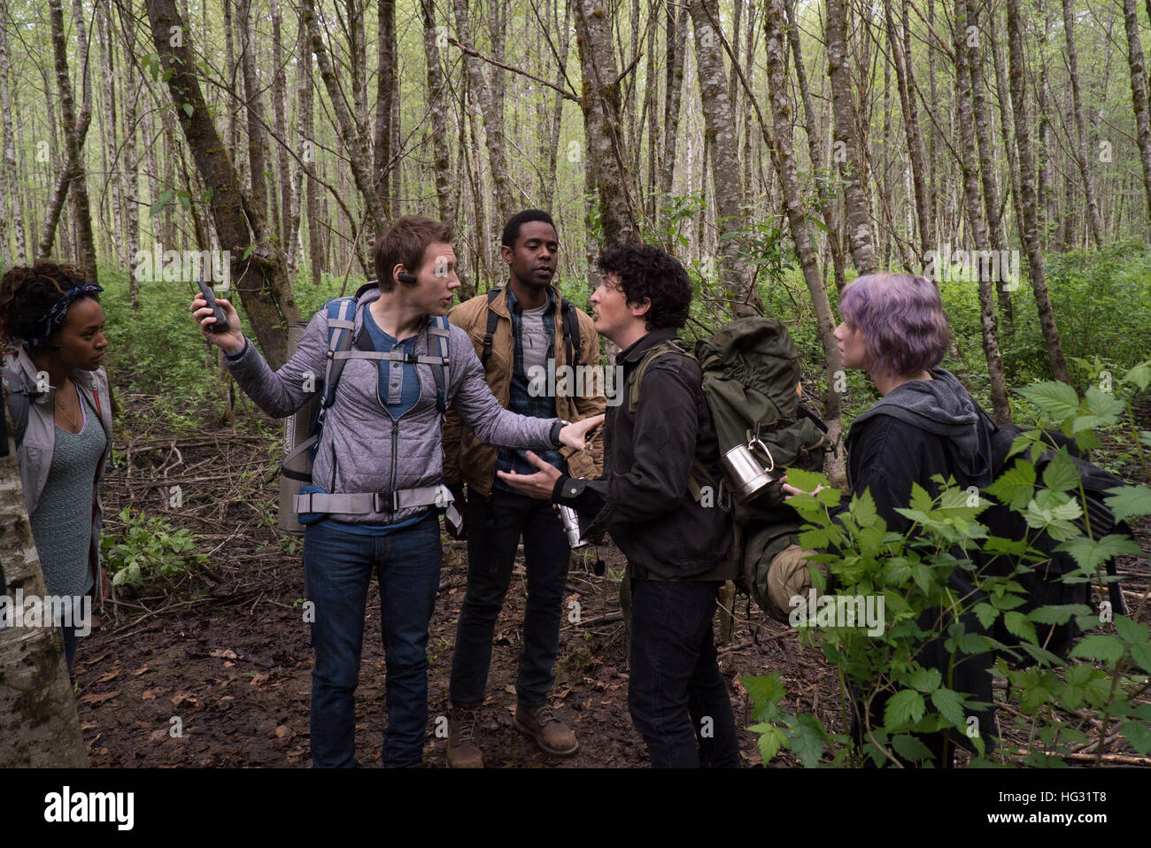 BLAIR WITCH, l-r: Corbin Reid, James Allen McCune, Brandon Scott, Wes ...