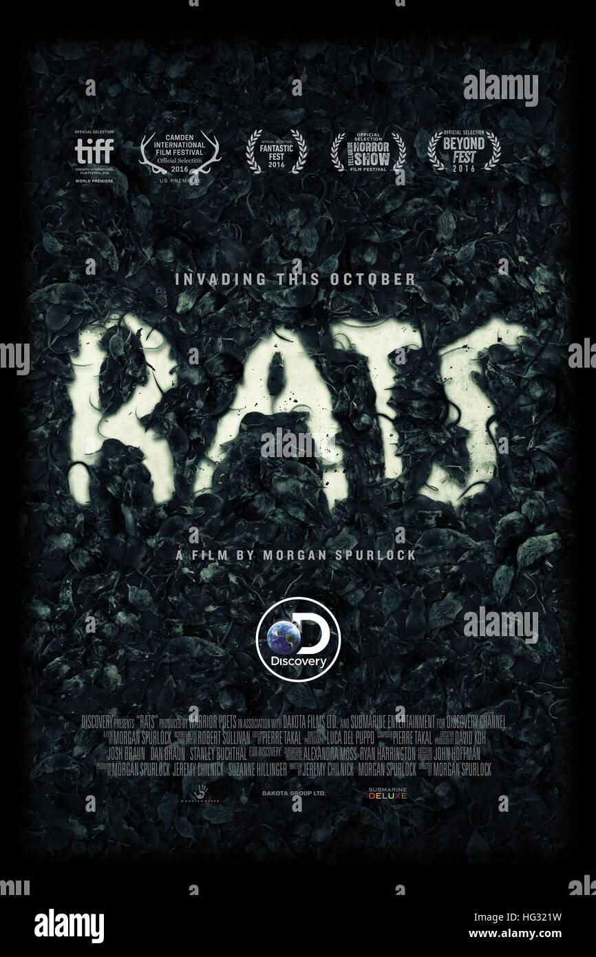 RATS, US poster, 2016, © Discovery Channel /Courtesy Everett Collection ...