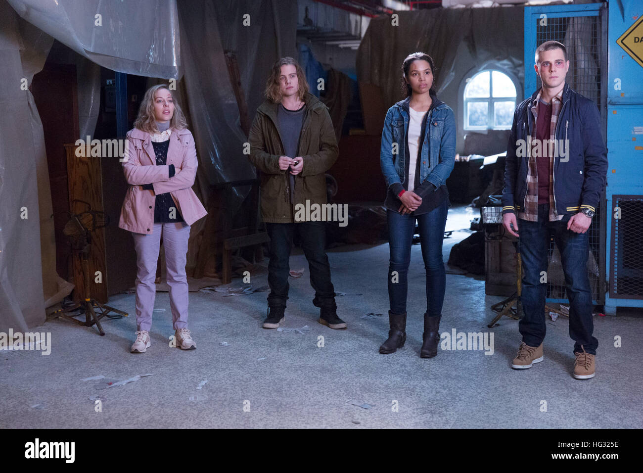 TRAVELERS, (from left): MacKenzie Porter, Reilly Dolman, Nesta Cooper ...