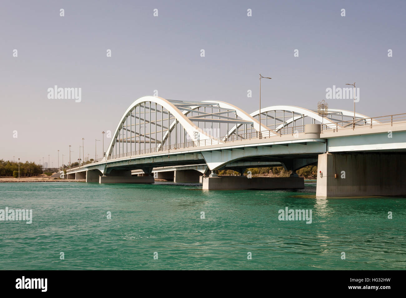 Maqta bridge abu dhabi uae hi-res stock photography and images - Alamy