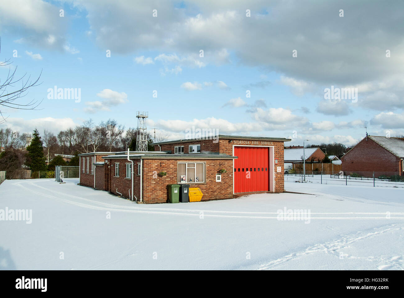 Mundesley Firestation, Norfolk, England UK Stock Photo - Alamy