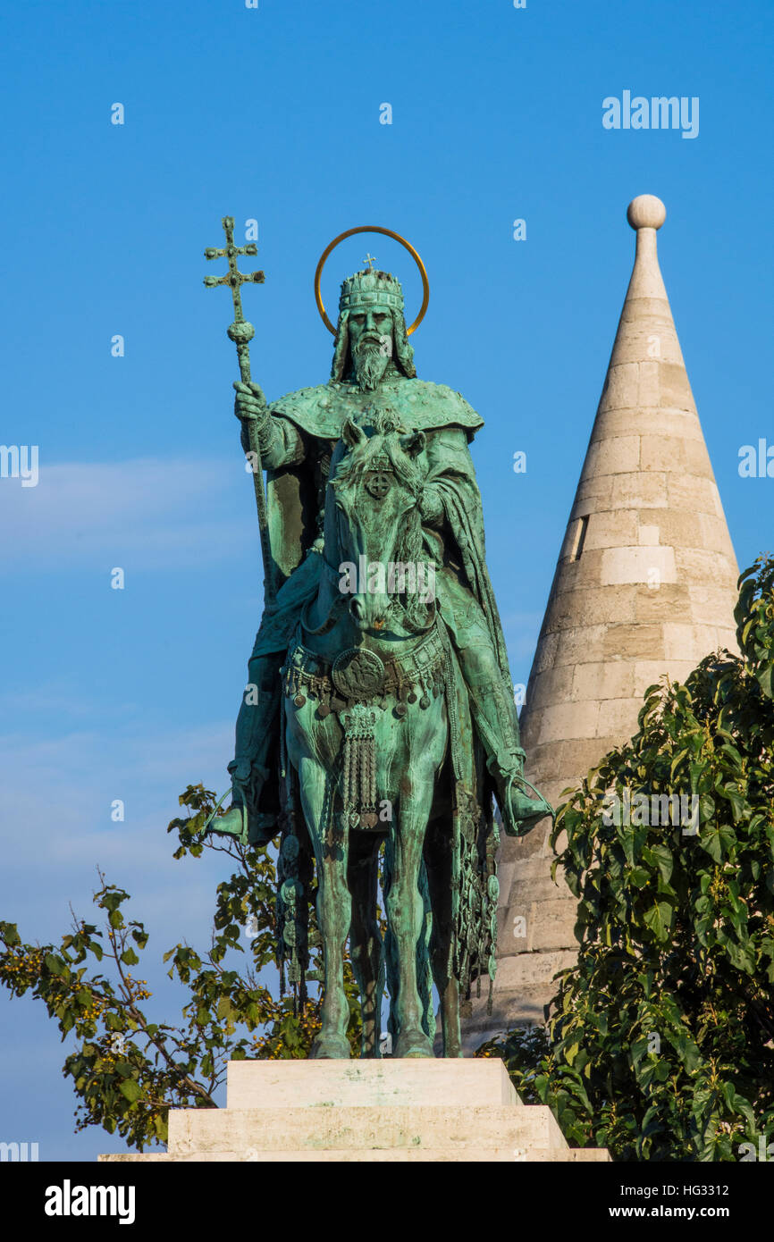 Statue of St. Stephen Stock Photo - Alamy