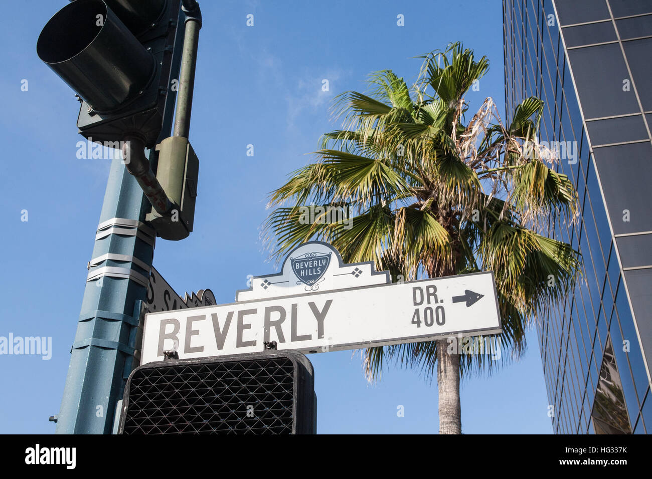 Beverly Drive in Beverly Hills,Los Angeles,L.A.California,U.S.A ...