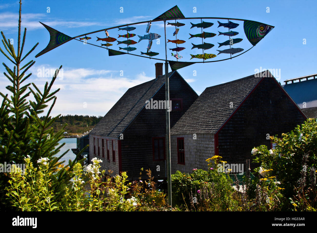 McCurdy Smokehouse Museum, Lubec, Maine, USA, an historic sardine ...