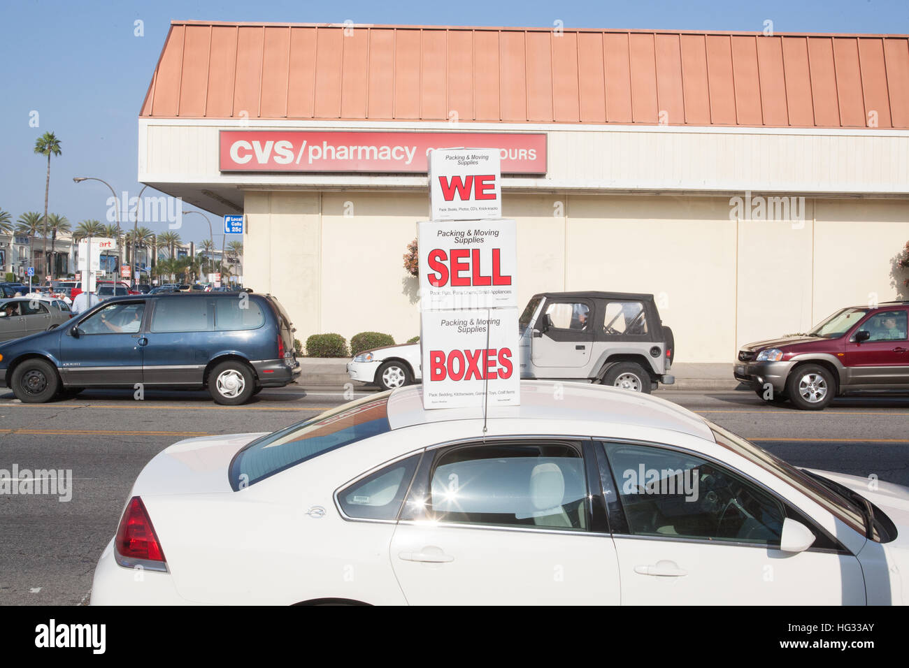Car roof boxes hi-res stock photography and images - Alamy